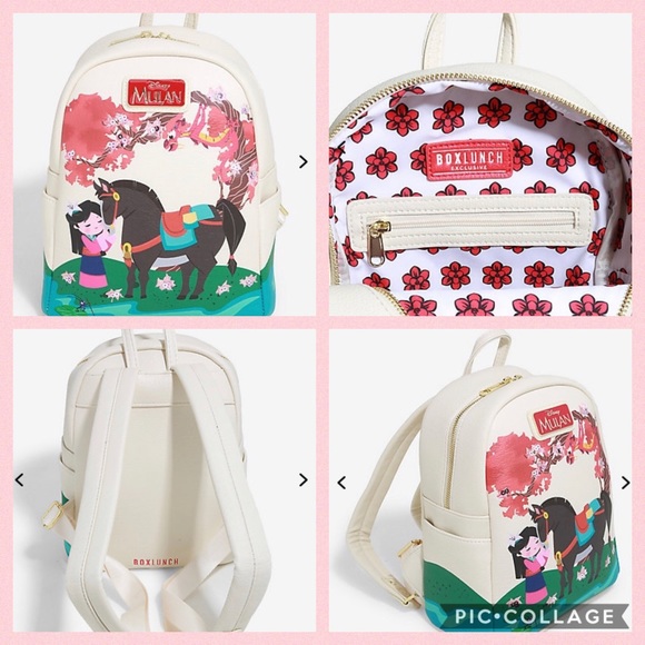 Loungefly | Bags | Nwt Loungefly Disney Mulan Mini Backpack | Poshmark